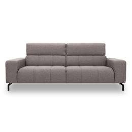Tchibo - 2-Sitzer &raquo;Cunelli&laquo; - 238x104x79cm - hellgrau -