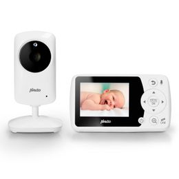 Alecto-Babyphone mit Farbdisplay &raquo;Dvm-64&laquo; - wei&szlig;