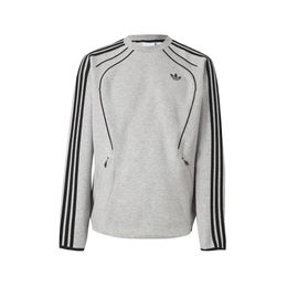 adidas originals Sweatshirt 'SPACER TEAMGEIST 26 CUTLINE' Herren Gr&ouml;&szlig;e M hellgrau / schwarz
