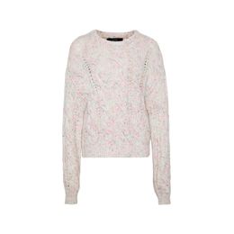 Vero Moda Tall Pullover 'VMZENA' Damen Gr&ouml;&szlig;e XS beigemeliert / rosa