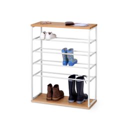 Tchibo - Offenes Schuhregal - 70x28x89cm - braun -