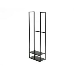 Tchibo - Stahl-Kaminholzregal &raquo;Porthos&laquo; - 40x20x120cm - schwarz -