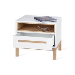 Tchibo - Nachttisch &raquo;Eklund&laquo; mit Schublade - 48x38x42cm - braun -