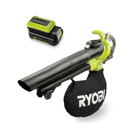Ryobi 36 V Brushless Akku-Laubbl&auml;ser-und-Sauger-Set &raquo;Rbv36B&laquo; (inkl. 4 - schwarz
