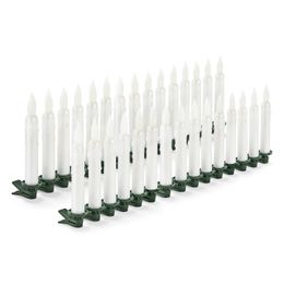 Tchibo - 30 LED-Weihnachtsbaumkerzen - wei&szlig;
