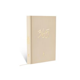 Tchibo - Notizbuch &raquo;365&laquo; - gold