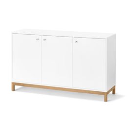 Tchibo - Sideboard - 135x40x80cm - silber -