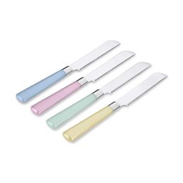 Tchibo - 4 Fr&uuml;hst&uuml;cksmesser - silber