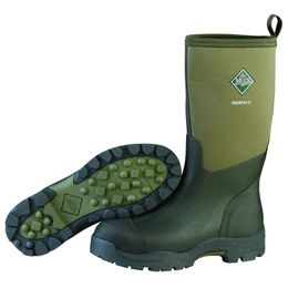 Muck Boots M&auml;dchen Gummistiefel "Derwent II", Gr. 7, gr&uuml;n, Obermaterial: 100% Neopren neoprene., Schuhe