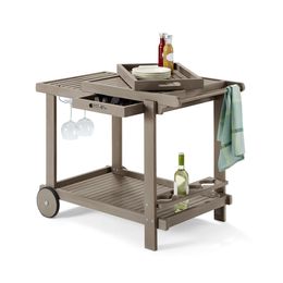 Tchibo - Barbecue-Trolley - 100x55x76cm - grau -