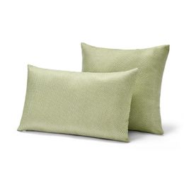 Tchibo - 2 Premium-Outdoor-Kissen - hellgr&uuml;n