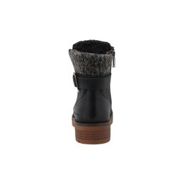 Tom Tailor Damen Stiefel "Tom Tailor Winter Boots", Gr. 38schwarz, Polyurethan, unifarben, Schuhe