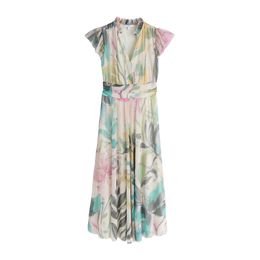 next Kleid Damen Gr&ouml;&szlig;e 38 ecru / aqua / gelb / hellgr&uuml;n / altrosa / schwarz Sommerkleid