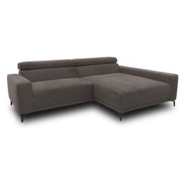 Domo Sofa &raquo;Malm&ouml;&laquo; - 248x172x72cm - schwarz -