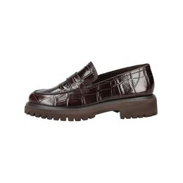 Paul Green Damen Slipper "Paul Green Slipper Glattleder", Gr. 38,5, braun, Glattleder, Schuhe