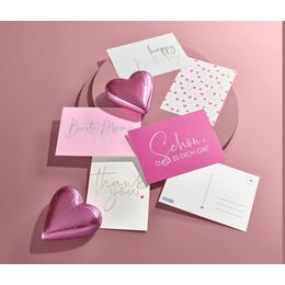Tchibo - Postkarte &raquo;Sch&ouml;n - mehrfarbig