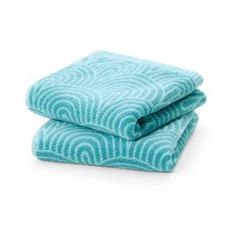 Tchibo - 2 Premium-Handt&uuml;cher - blau