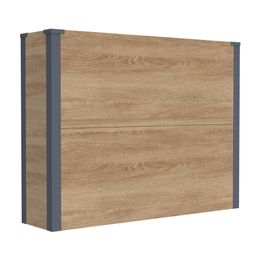 Tchibo - Pflanzkasten mit Einlegeboden - 100x25x77cm - anthrazit -