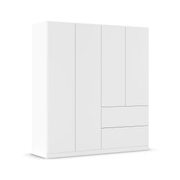 Rauch Dreht&uuml;renschrank 4-t&uuml;rig &raquo;Joel&laquo; - 181x54x197cm - wei&szlig; -