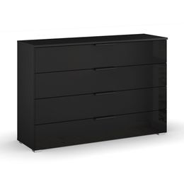 Rauch Black 20Up Kommode - 121x41x84cm - schwarz -