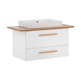 Tchibo - Waschtisch &raquo;Duo&laquo; - 102x50x61,5cm - braun -