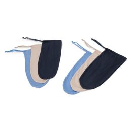 Tchibo - 6 Reise-Schuh- und W&auml;schebeutel - dunkelblau
