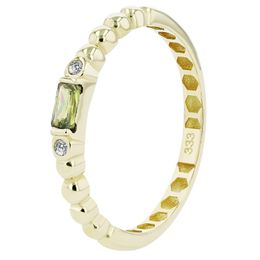 Adelia&acute;s ADELIA ́S Damen Fingerring "Damen Ring aus 333 Gold mit Zirkonia", 52, gold, Fingerringe