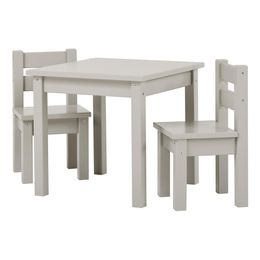 Hoppekids Tisch-und-Stuhl-Set &raquo;Mads&laquo; - 50x50x47cm - hellgrau -