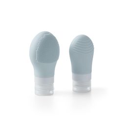 Tchibo - 2 Shampoo-Fl&auml;schchen - blau