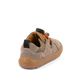 froddo Jungen Barfu&szlig;schuh "Barefoot Trekk", Gr. 32beige, olivgr&uuml;n, Textil, Veloursleder, Schuhe, Slip-on Sneaker, Schlupfschuh mit Schnellverschluss