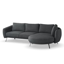 DOMO collection Loungesofa &raquo;Toledo&laquo; - 292x180x85cm - anthrazit -