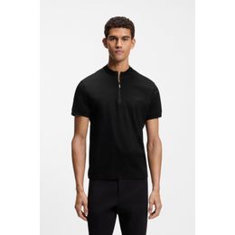 BOSS Green Herren Poloshirt "Porsche Spirit 70 Capsule Collection", schwarz, Gr. XL, unifarben, Jersey, Obermaterial: 100% Baumwolle, Shirts, Premium