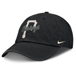 Nike Damen Baseball Cap "Nike Cap Pittsburgh Pirates Nike Statement OC", schwarz, Gr. L, Baumwolle, Caps