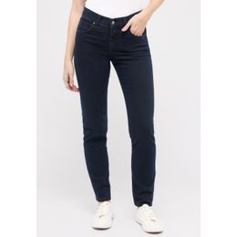 Angels Damen Slim-fit-Jeans "CICI", blau, Gr. 44, Denim/Jeans, Obermaterial: 78% Baumwolle, 21% Polyester, 1% Elasthan, Jeans
