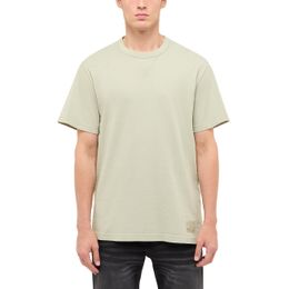 Mustang Herren Kurzarmshirt "Herren Style Arvin", beige, Gr. S, Jersey, 100% Baumwolle, Shirts