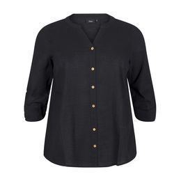 ZIZZI Bluse 'CANANNA' Damen Gr&ouml;&szlig;e 11XL/12XL schwarz