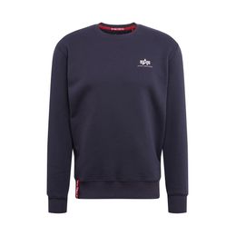 Alpha Industries Sweatshirt Herren Gr&ouml;&szlig;e 5XL marine / wei&szlig;
