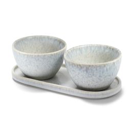 Tchibo - 3-teiliges Servier-Set - grau