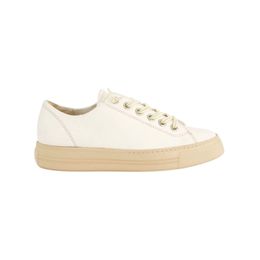 Paul Green Damen Sneaker "Paul Green Sneaker Glattleder", Gr. 42cream, Glattleder, Schuhe