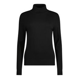 Blue Seven Damen Strickpullover "Rollkragenpullover", schwarz, Gr. 42, 80% Viskose, 20% Polyamid, Pullover