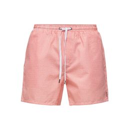 Only & Sons Only & Sons Board Shorts 'ONSTED' male size M Pitaya / White