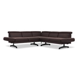 Tchibo - Ecksofa &raquo;Amantea&laquo; - 248x248x80cm - schwarz -