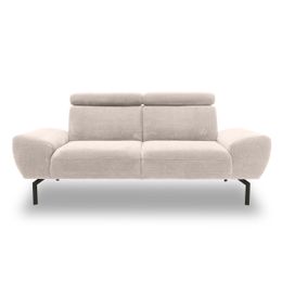 DOMO collection 2-Sitzer &raquo;Cabarini&laquo; - 176x96x83cm - schwarz -