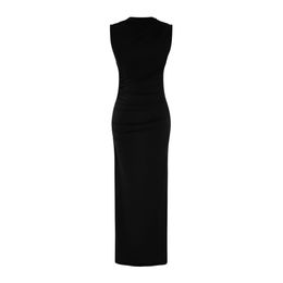 Trendyol Kleid Damen Gr&ouml;&szlig;e 34 schwarz Sommerkleid