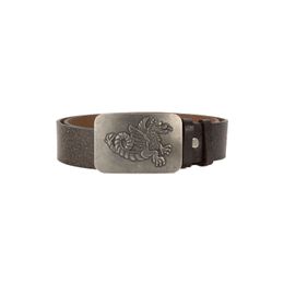 BA98-Cologne Damen Lederg&uuml;rtel "BA98-Cologne G&uuml;rtel", braun, Gr. 85, uni, Obermaterial: 100% Lammleder LEL., G&uuml;rtel, handgefertigt