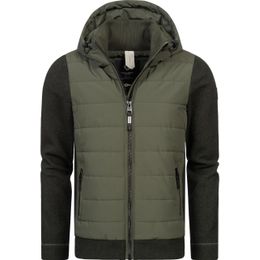 Ragwear Herren Steppjacke "Doryan Mel", gr&uuml;n, Gr. L, Obermaterial 1: 100% Polyester. Obermaterial 2: 100% Polyester. Innenmaterial: 100% Polyester.