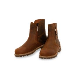 Hirschkogel Damen Stiefel "Stiefel 19880430", Gr. 40, braun, Obermaterial: 100% Lederfaserstoff LEAFIBTEX., Schuhe