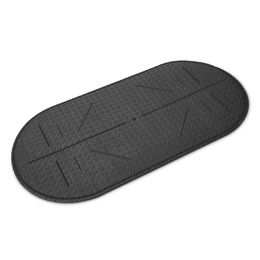 Tchibo - Fitness- und Springseil-Matte - schwarz