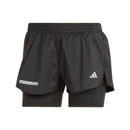 adidas Performance Sportshorts 'Ultimate' Damen Gr&ouml;&szlig;e XXXL/4XL hellgrau / schwarz / wei&szlig;
