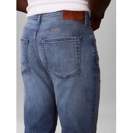 Herren Slim-fit-Jeans, blau, Gr. 38, Calvin Klein Jeans, Denim/Jeans, Obermaterial: 70% Baumwolle, 29% Polyester, 1% Elasthan, Jeans, slim fit